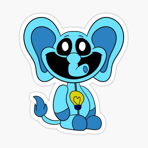 "Smilling Critters Humanized Bubba Bubbaphant" Sticker for Sale by ...