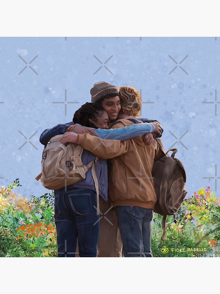 "Percy Jackson final hug" Sticker by Fiorella Masiello | Redbubble