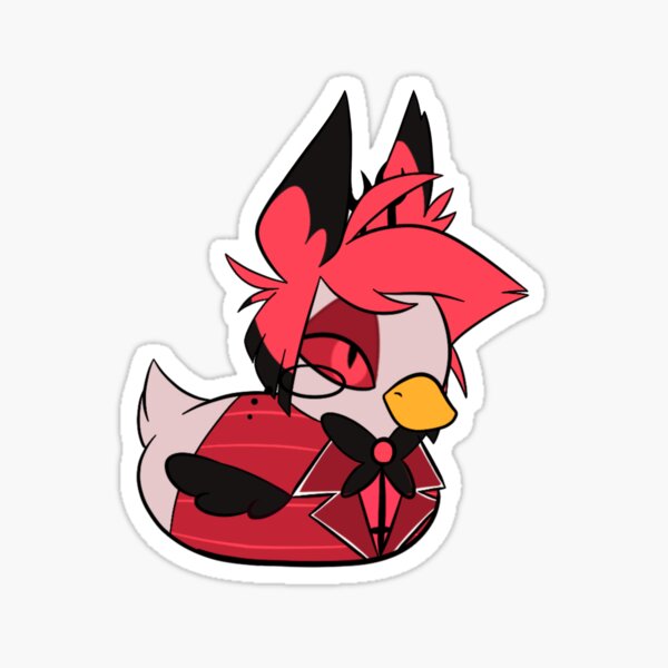"Alastor" Sticker for Sale by StrwbryPnda23 | Redbubble