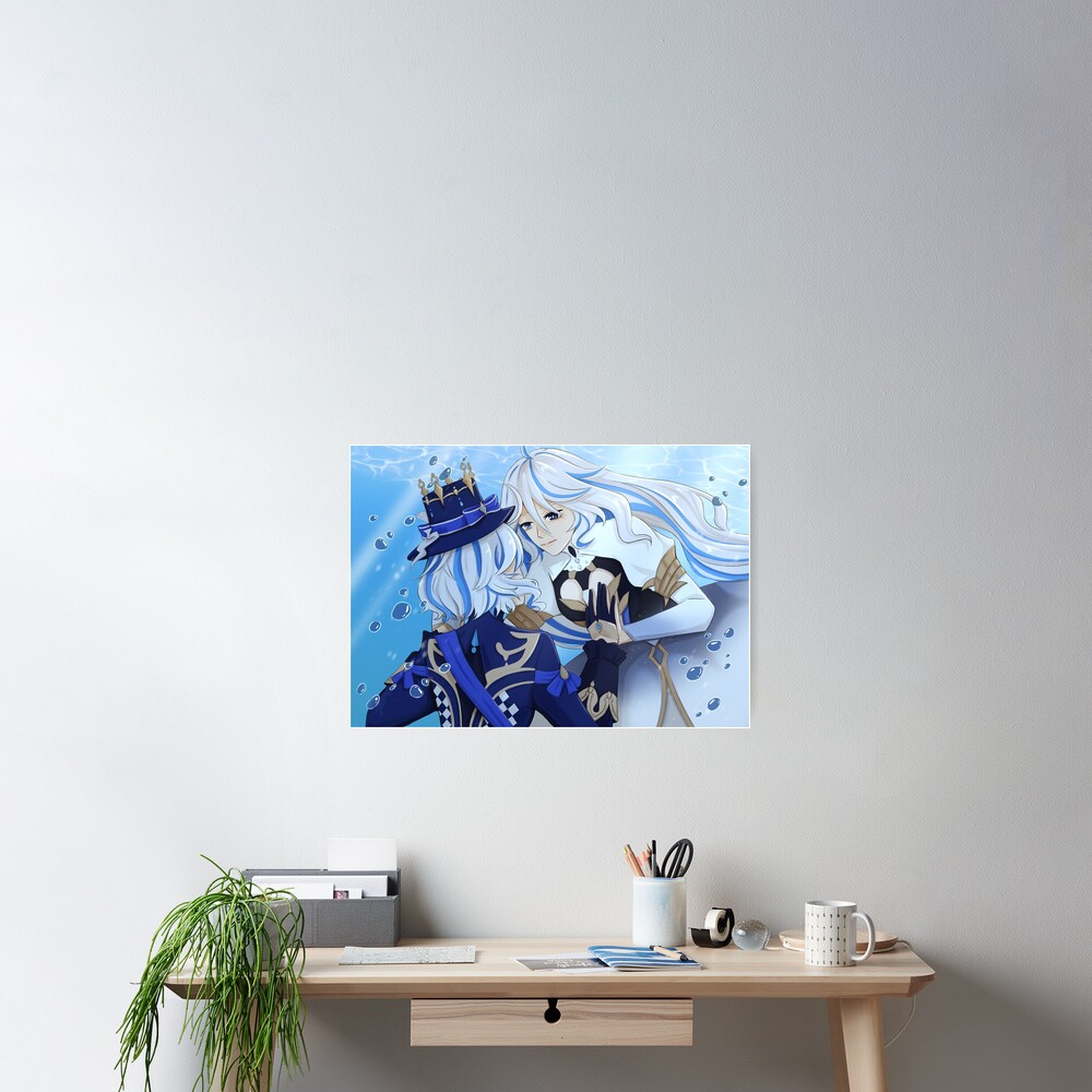 "Furina and Focalors | Genshin Impact" Sticker for Sale by yuniizu ...