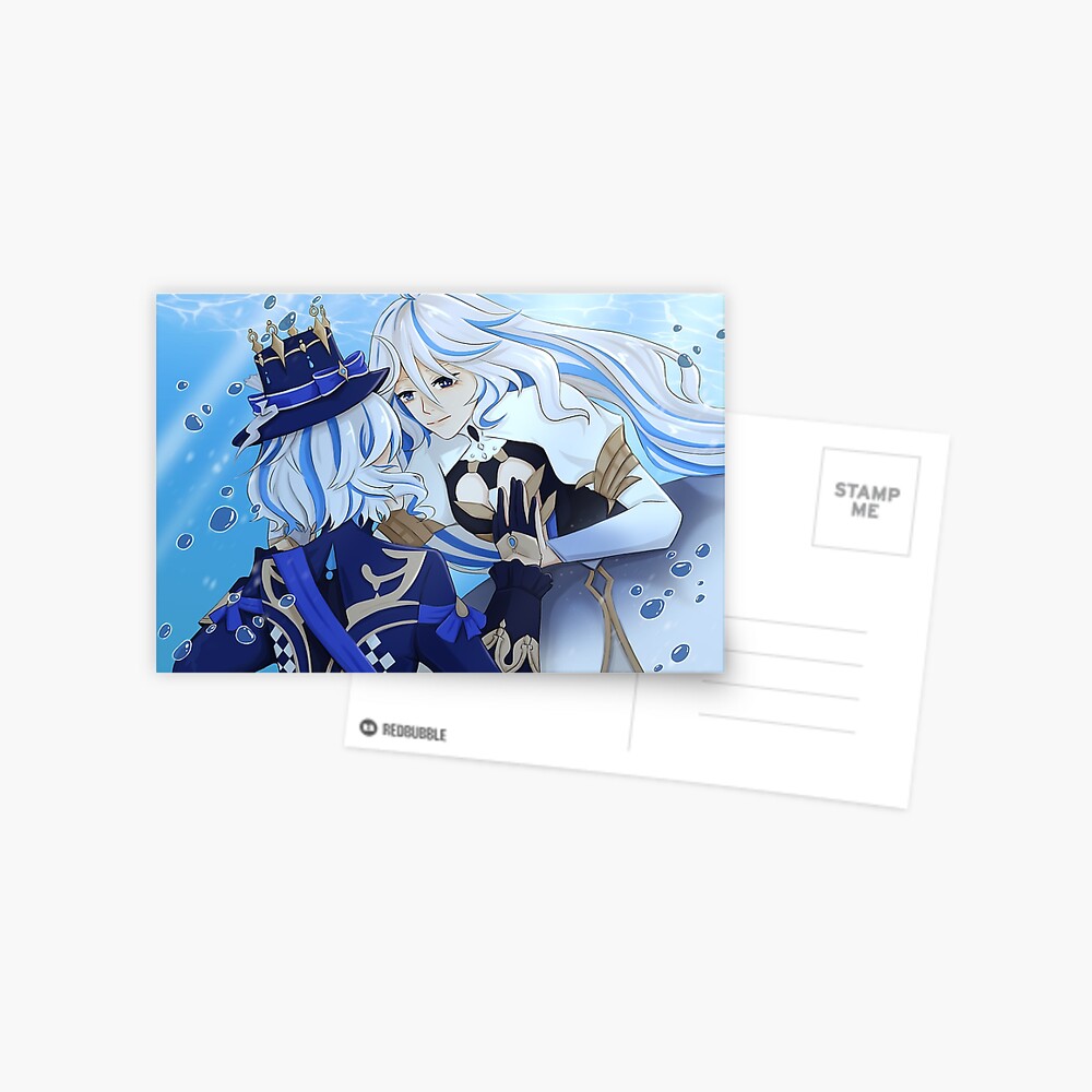 "Furina and Focalors | Genshin Impact" Sticker for Sale by yuniizu ...