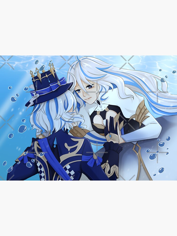 "Furina and Focalors | Genshin Impact" Sticker for Sale by yuniizu ...