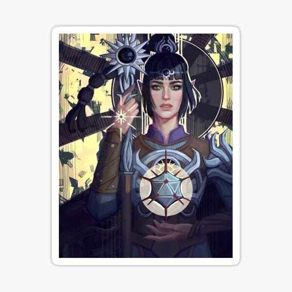 "Shadowheart Baldurs Gate 3" Sticker for Sale by the-cartart | Redbubble