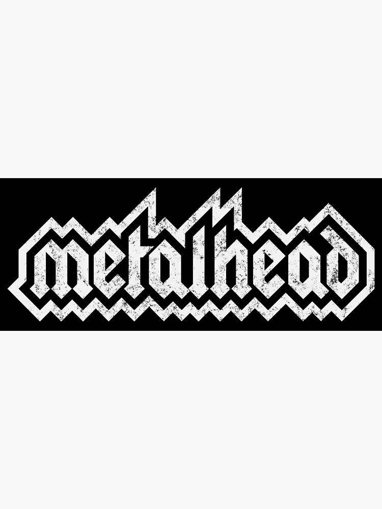 "metalhead" Poster for Sale by drizzd | Redbubble