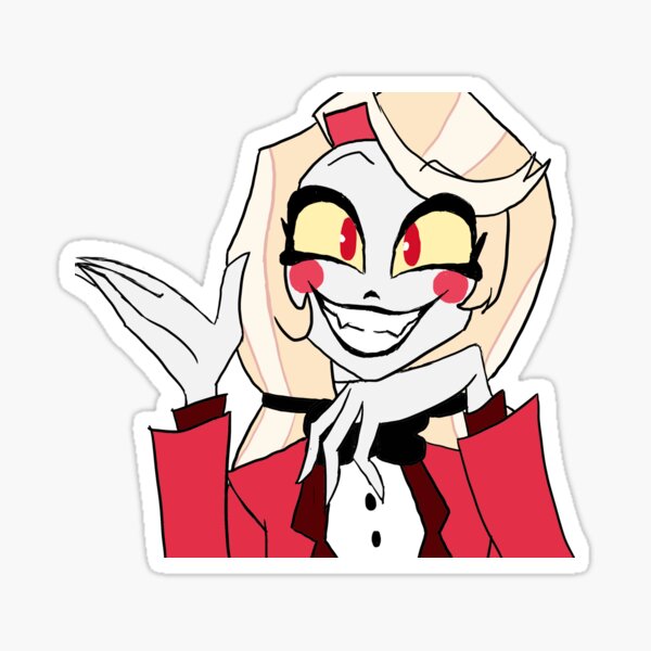 "Charlie Morningstar - Hazbin Hotel " Sticker for Sale by vanillabxck ...