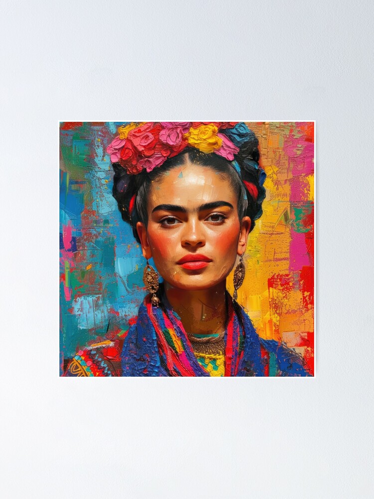 "Frida Kahlo" Poster by ArtHouseNiklas | Redbubble