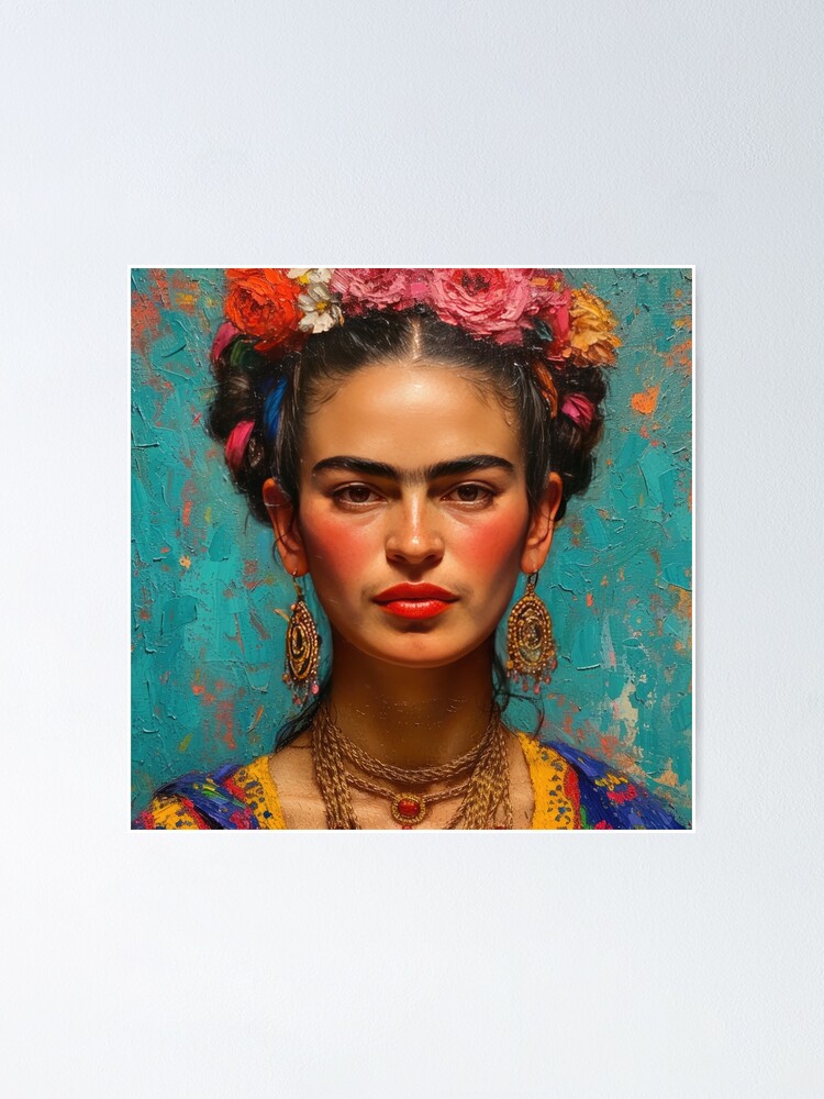 "Frida Kahlo" Poster by ArtHouseNiklas | Redbubble