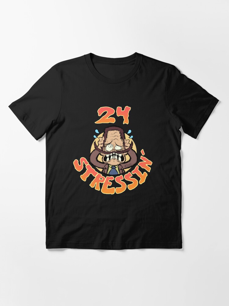 "Superjail: 24 STRESSIN'" T-shirt for Sale by TwistedStuff | Redbubble ...
