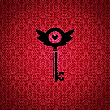 "Hazbin Hotel Key" Sticker for Sale by LilliyLee | Redbubble