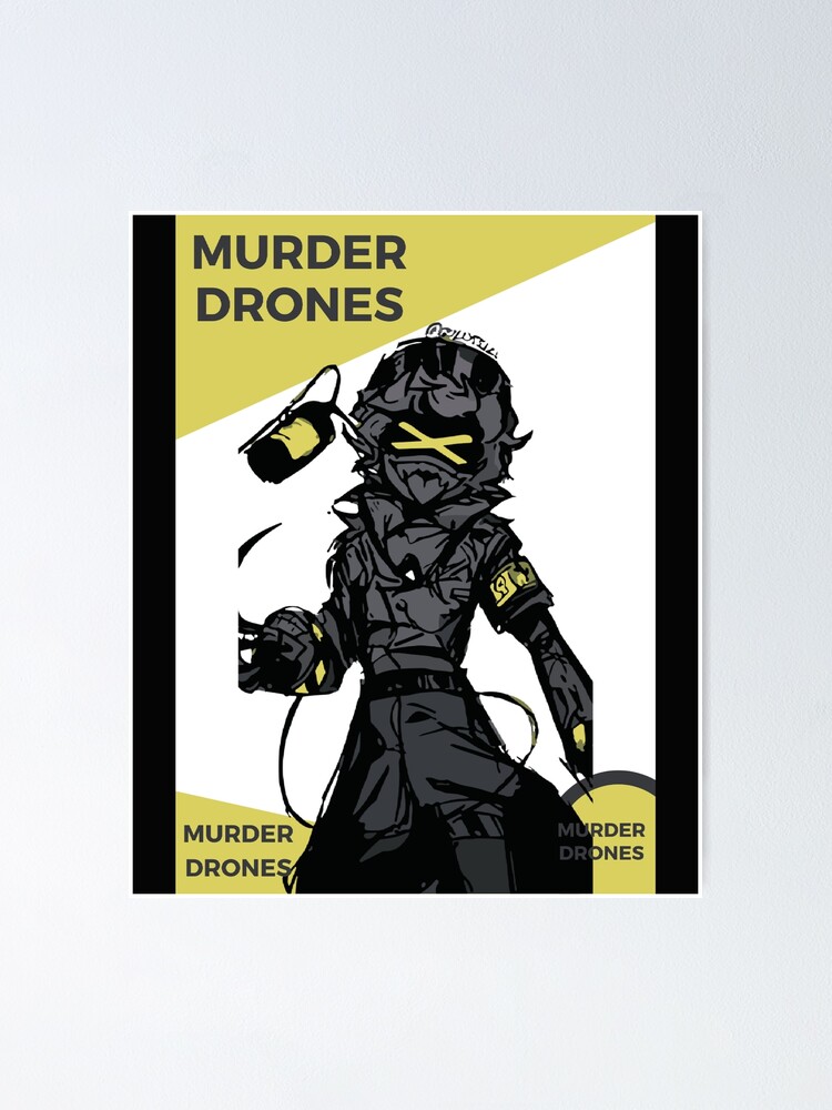 "Murder Drones" Poster for Sale by Dark-Side-Shop | Redbubble
