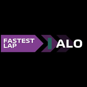 "Alonso Fastest Lap F1" Sticker for Sale by F1PIT | Redbubble