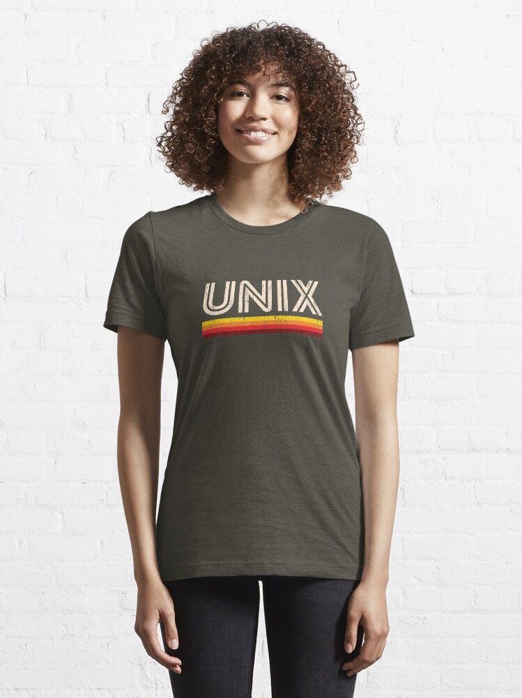 "UNIX" Essential T-Shirt for Sale by Marco van Vlieg | Redbubble