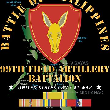 "Army - Battle for Philippines - 99th Field Artillery Battalion w PAC ...