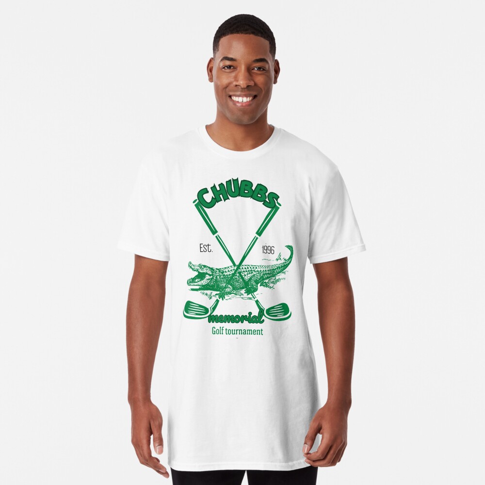 "Chubbs memorial golf tournament with Happy Gilmore" Sticker for Sale ...