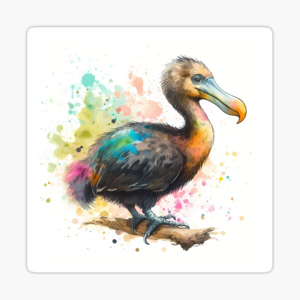 "Dodo Bird Art #2 | Dodo Bird Lovers" Sticker for Sale by ksgraphics222 ...