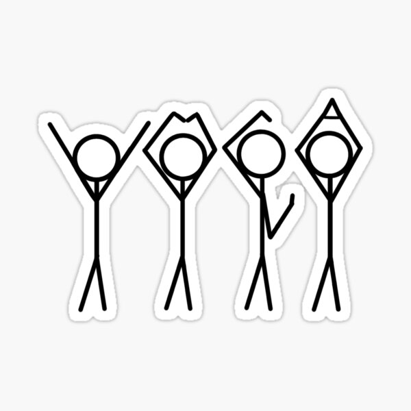 "YMCA" Sticker by Jaennot | Redbubble