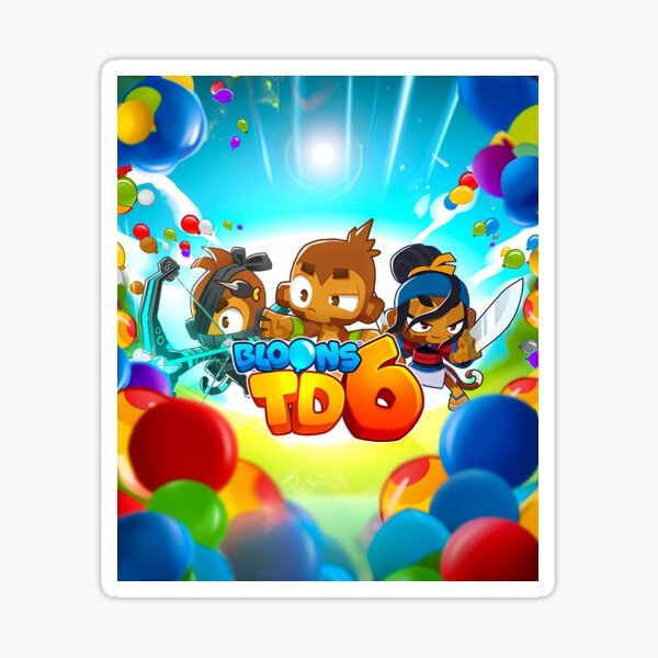 "bloons td 6" Sticker for Sale by jaklonStudios | Redbubble