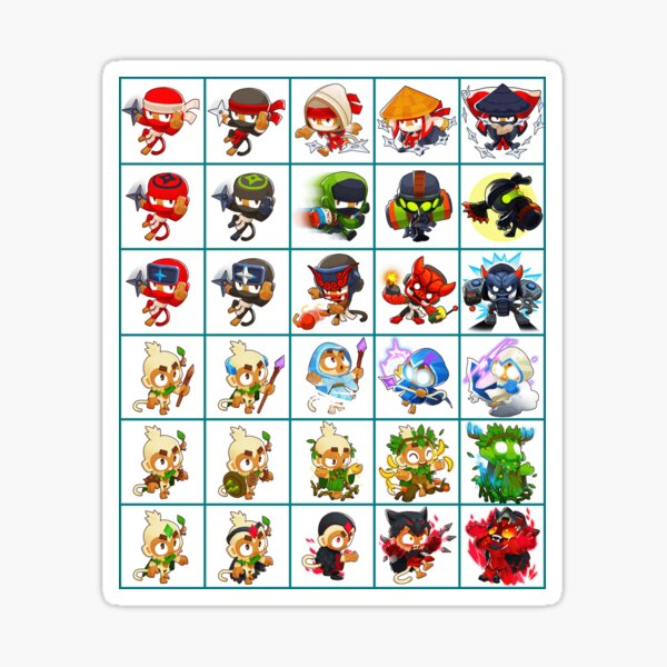 "bloons td 6" Sticker for Sale by jaklonStudios | Redbubble