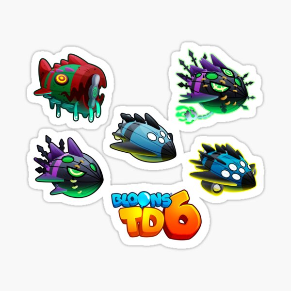 "bloons td 6" Sticker for Sale by jaklonStudios | Redbubble