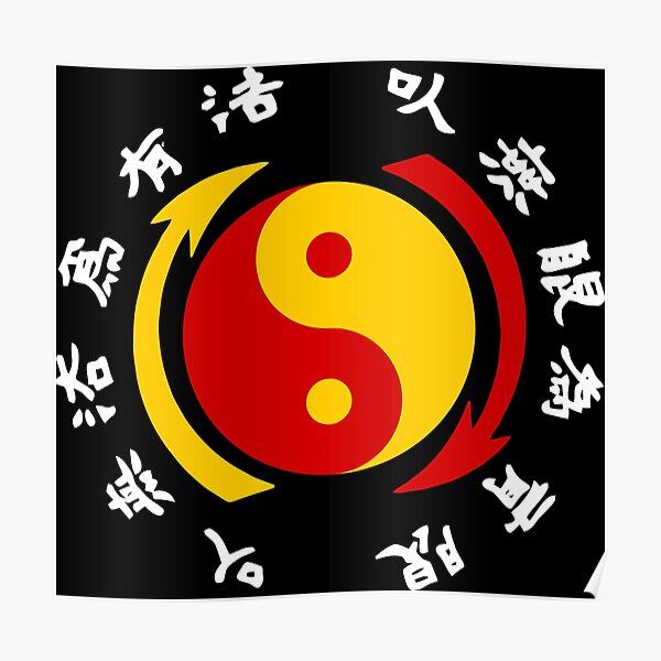 "JKD Jeet Kune Do logo" Poster for Sale by DesignExplosion | Redbubble