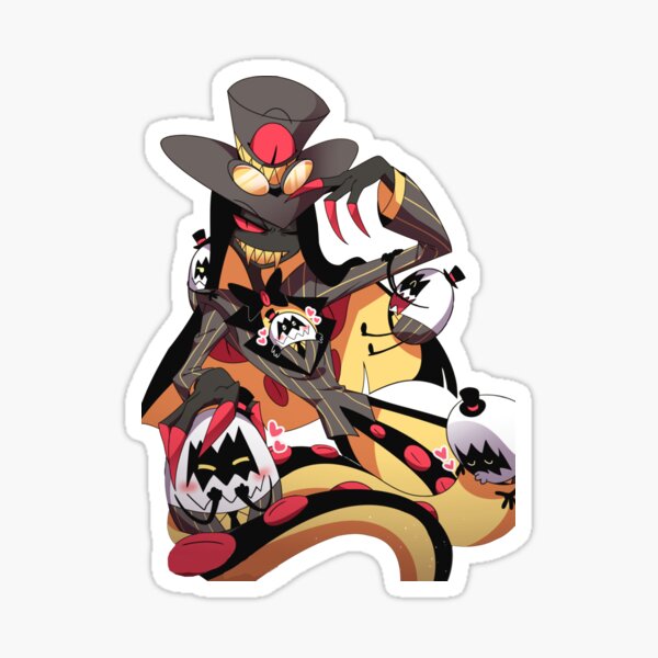 "Hazbin Hotel Sir Pentious" Sticker for Sale by joko-art | Redbubble