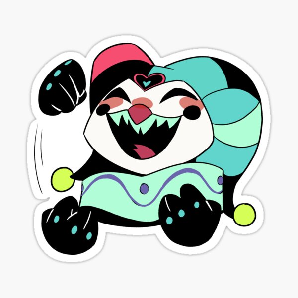 "Helluva Boss Fizzarolli Stim Emoji" Sticker for Sale by awhphooeyy ...