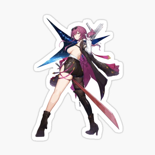 "Honkai Star Rail Kafka" Sticker for Sale by the-cartart | Redbubble