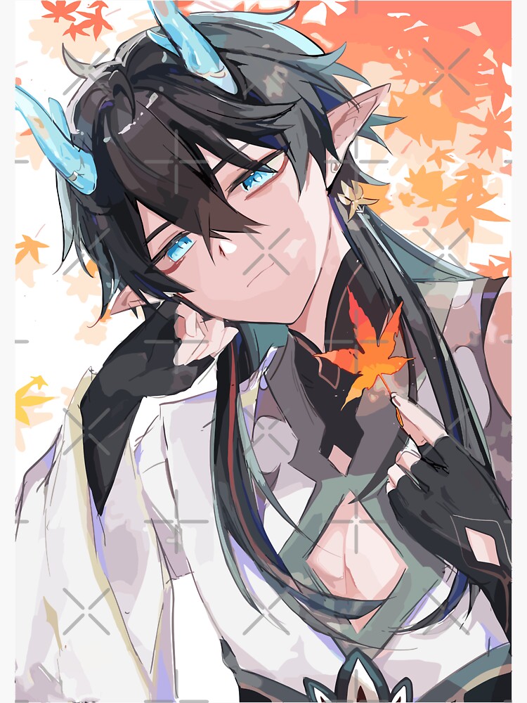 "Honkai Star Rail Dan Heng" Sticker for Sale by the-cartart | Redbubble