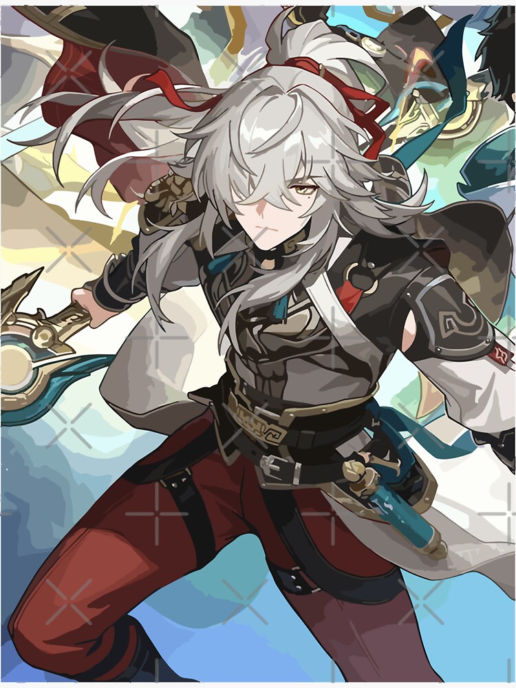 "Honkai Star Rail Jing Yuan" Sticker for Sale by the-cartart | Redbubble