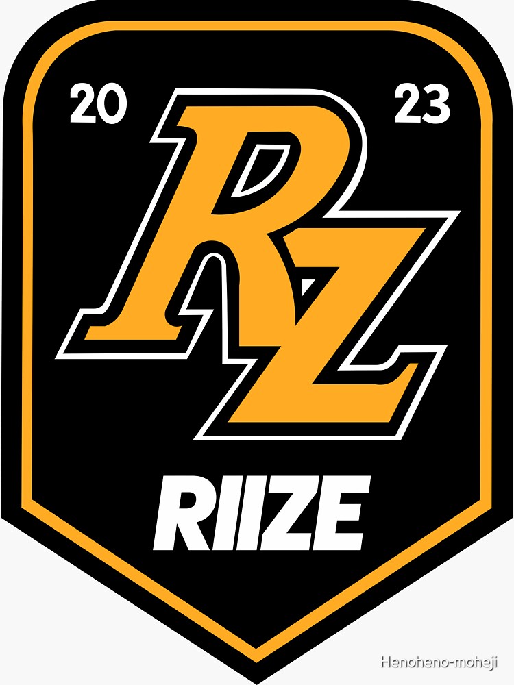 "RIIZE Logo" Sticker for Sale by Henoheno-moheji | Redbubble