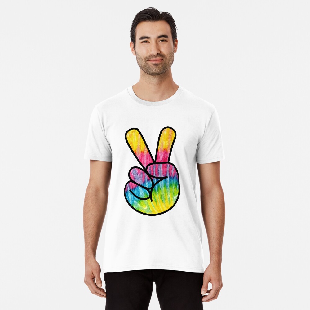 "Colorful peace hand sign." Art Print by PaulS34 | Redbubble