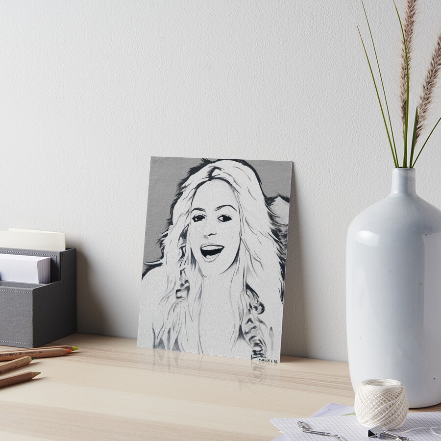 "Shakira" Sticker for Sale by blissartspace | Redbubble