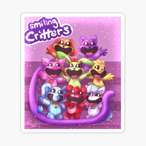 ""Say Hello To The Smiling Critters!!!"" Sticker for Sale by AlexaVi ...