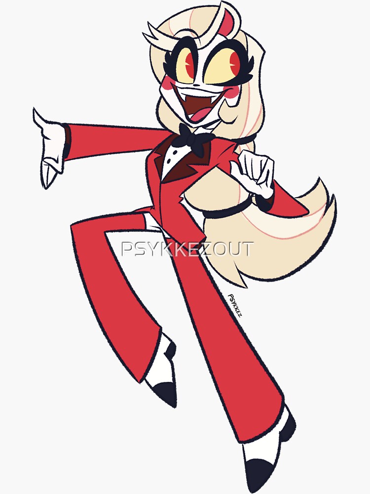 "Charlie Morningstar - Hazbin Hotel" Sticker for Sale by PSYKKEZOUT ...