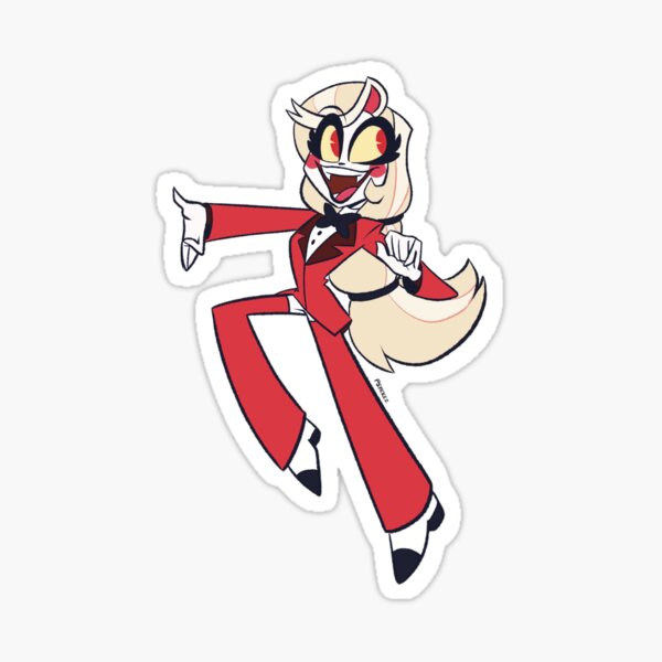 "Charlie Morningstar - Hazbin Hotel" Sticker for Sale by PSYKKEZOUT ...