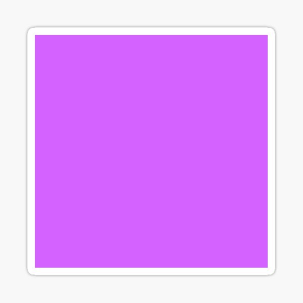 "Cheapest Solid Bright Heliotrope Purple Color" Sticker for Sale by ...
