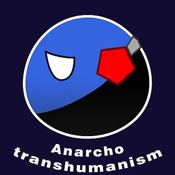 "Anarcho Transhumanism Polcompball" Poster for Sale by NaNaSpaceStore | Redbubble