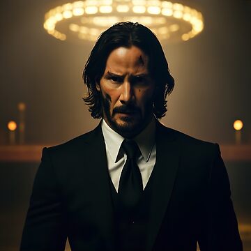 "John Wick " the saint " " Poster by onespin | Redbubble