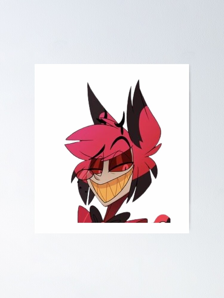 "hazbin hotel alastor" Poster for Sale by Dark-Side-Shop | Redbubble