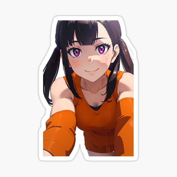 "Cute Anime Girl, Maki Oze" Sticker for Sale by iloveanimechibi | Redbubble