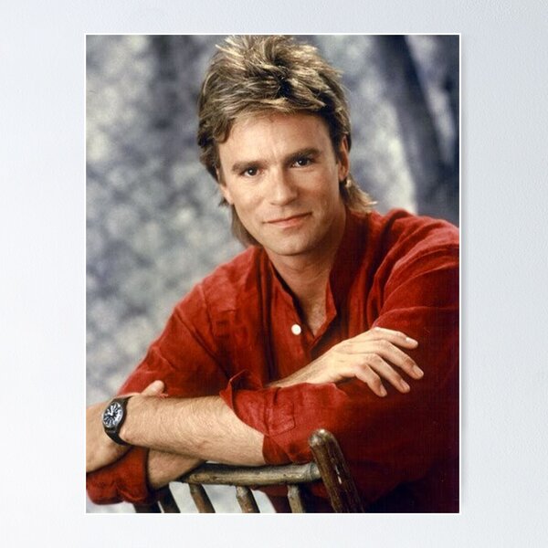 " richard dean anderson aesthetic" Poster for Sale by appa-sr | Redbubble
