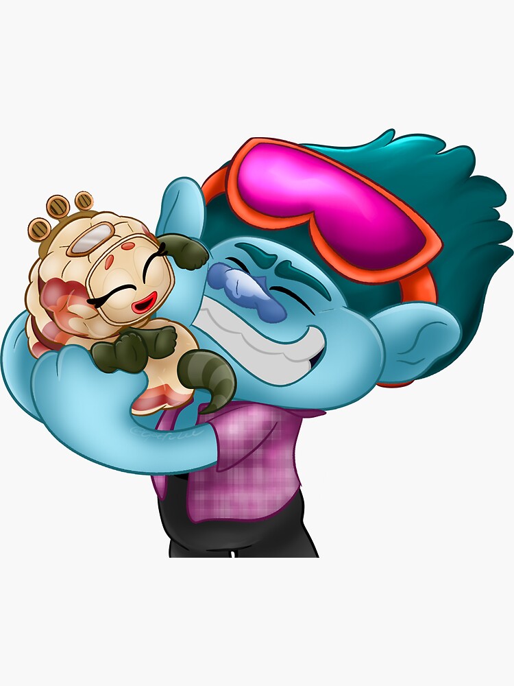 Sticker mit "JOHN DORY UND BABY RHONDA || TROLLS TALES OF THE BAND" von ...