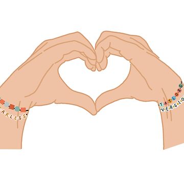 "Taylor Swift Fearless Heart" Sticker for Sale by gocrazygomads | Redbubble