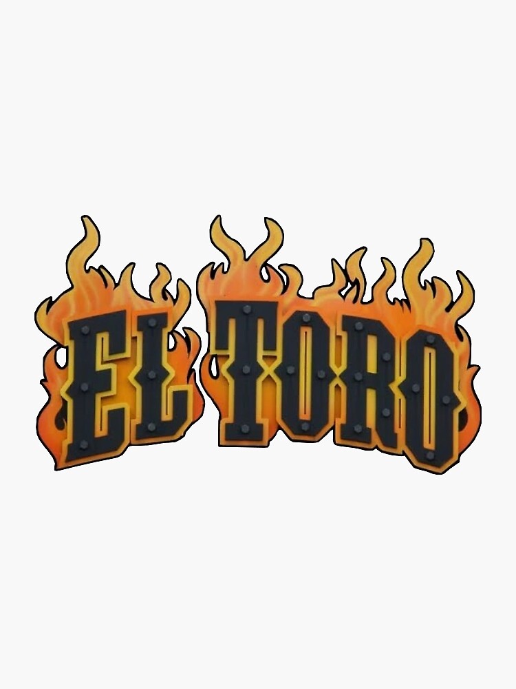 "El Toro Logo" Sticker for Sale by stengeldive | Redbubble