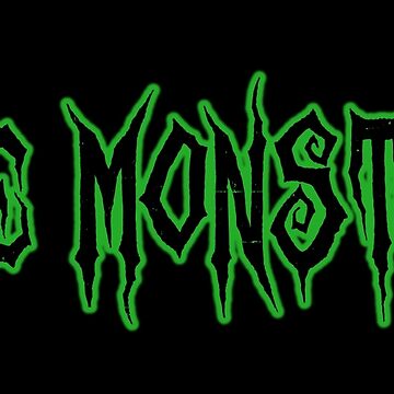 "Monster Logo" Sticker for Sale by stengeldive | Redbubble