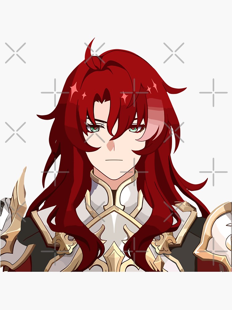 "Honkai Star Rail Argenti" Sticker for Sale by the-cartart | Redbubble