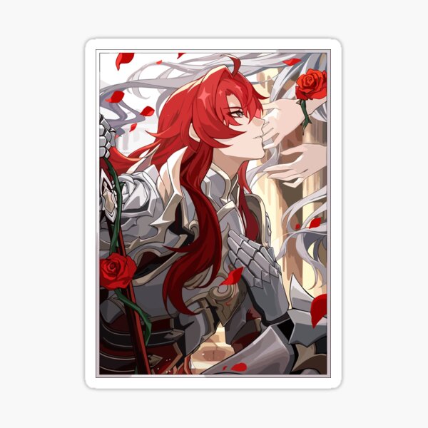 "Honkai Star Rail Argenti" Sticker for Sale by the-cartart | Redbubble