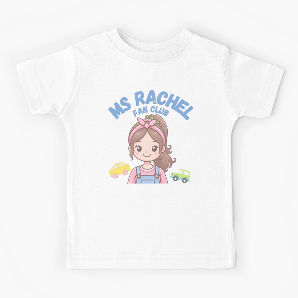 "Ms Rachel Fan Club Blue" Sticker for Sale by Taylortops | Redbubble