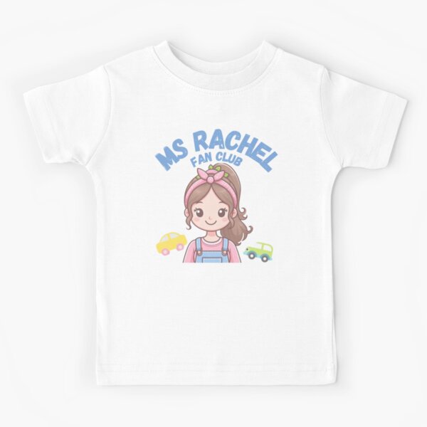 "Ms Rachel Fan Club Blue" Kids T-Shirt for Sale by Taylortops | Redbubble