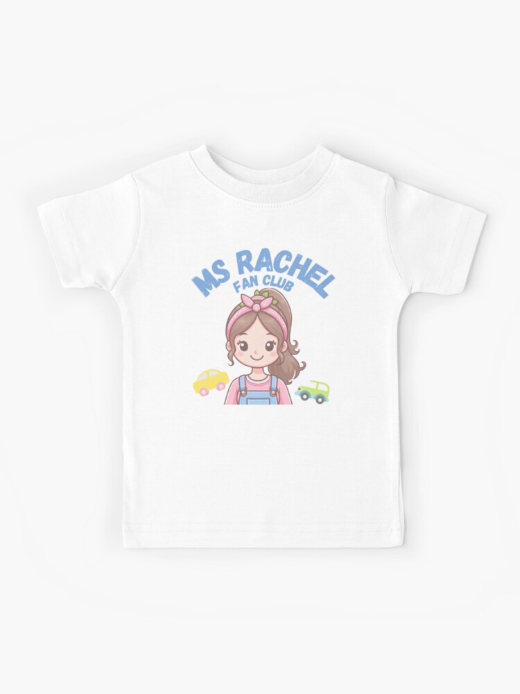 "Ms Rachel Fan Club Blue" Kids T-Shirt for Sale by Taylortops | Redbubble
